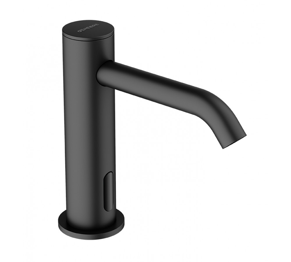 GENWEC: Electronic basin tap wth sensor "Slim" matt black