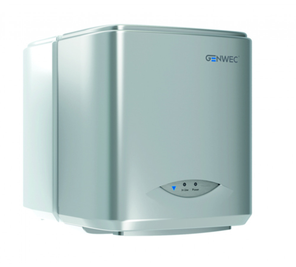 GENWEC: Screenflow hand dryer ABS silver